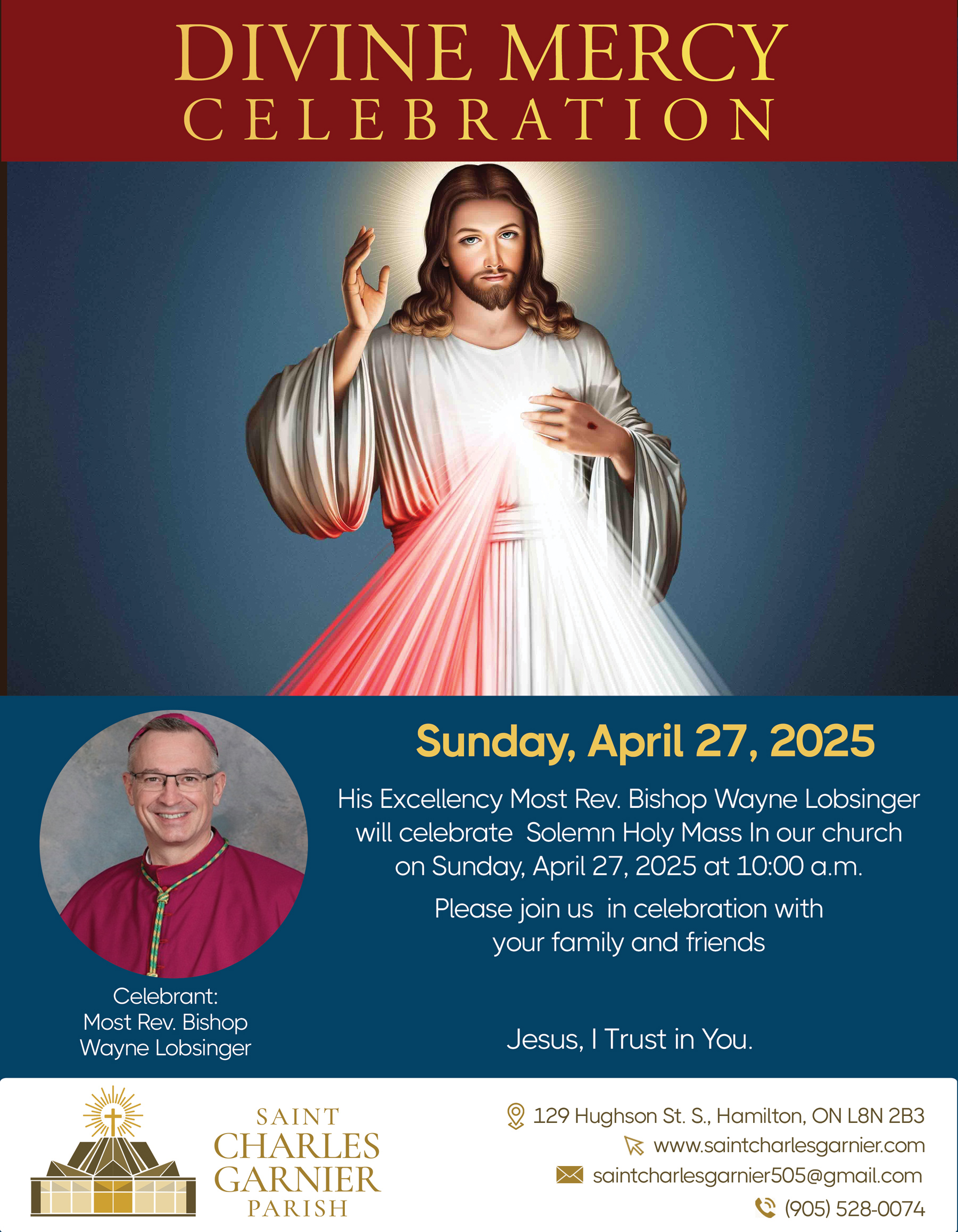 Mass & Events - St. Charles Garnier Parish